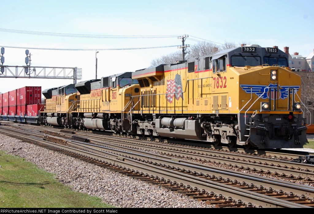 UP 7832, 8103 & 8133